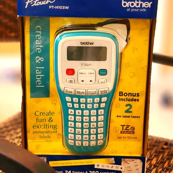 P-touch | Office | Ptouch Brother At Your Side Label Maker With 2 Packs ...